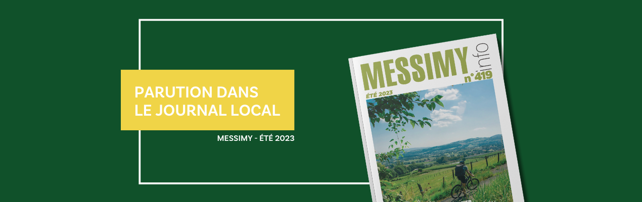 Parution dans le journal local - Grillages Brossard